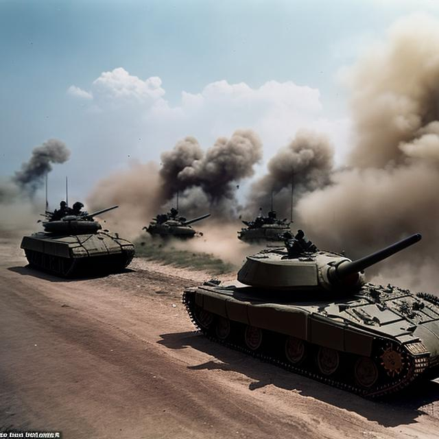 Thousand soldier running with rifle and in field and... | OpenArt