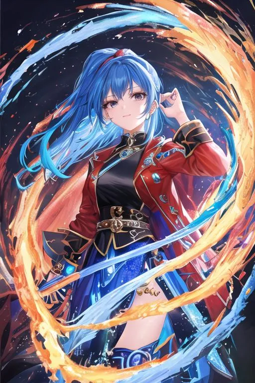 HD, , 8k, high quality, oil painting, fantasy, hyper...