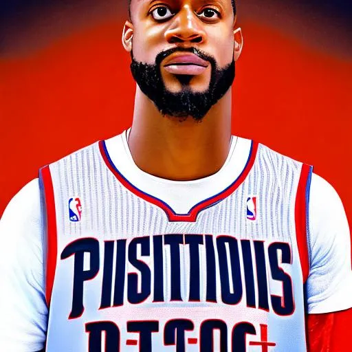 portrait nba Detroit Pistons