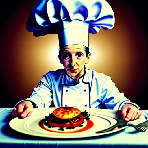 sophia pistis, the chef, surreal photo | OpenArt
