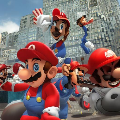 Mario farting | OpenArt