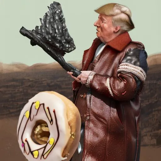 screenshot of Donald Trump in Elder Scrolls Oblivion | OpenArt