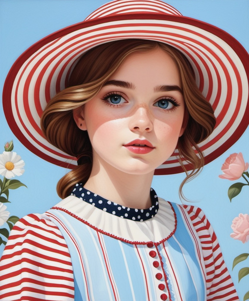 girl in the style of jocelyn hobbie