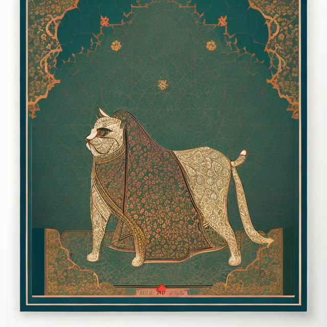 Persian aesthetic poster