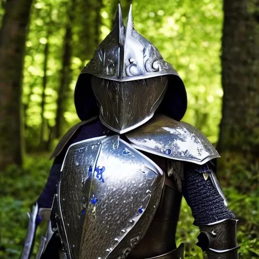 Realistic green camouflage armor made of steel leave... | OpenArt