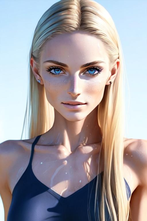 Young Realistic Look Likealex Grey Nude Almost N Openart