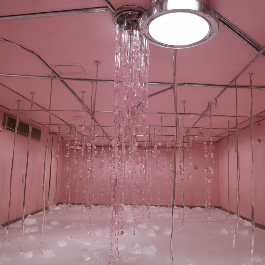 Mirrors on the ceiling, the pink champagne on ice An...