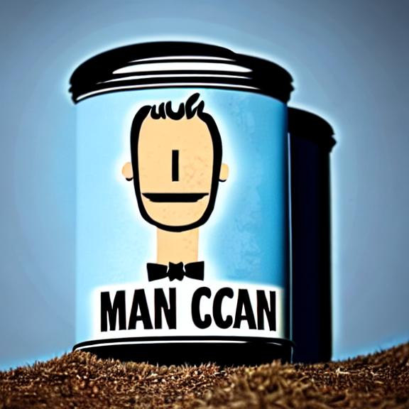 man in a can | OpenArt