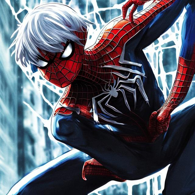 Kaneki Ken and Spiderman fusion