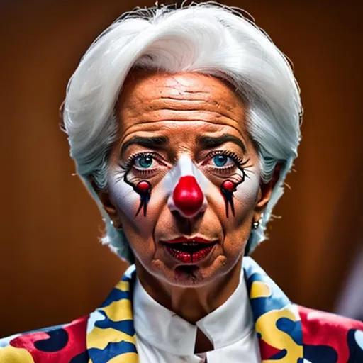 Evil vampire Hillary Clinton dressed as red pope | OpenArt