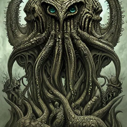 H.R. Geiger eldritch horror | OpenArt