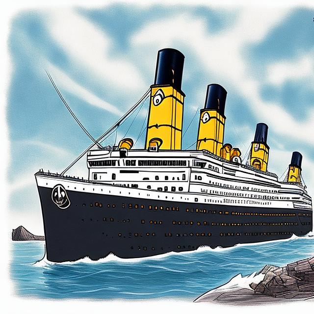 cartoon titanic | OpenArt