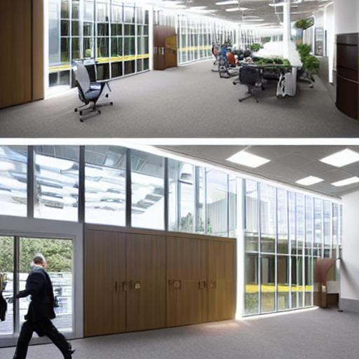 Design a government office building that seamlessly... | OpenArt