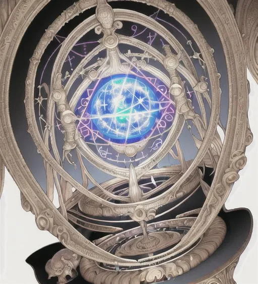 eye, alchemical, esoteric, occult, realistic, heaven...