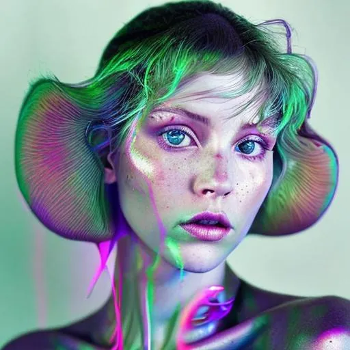 In this whimsical and otherworldly photo shoot, we'l... | OpenArt