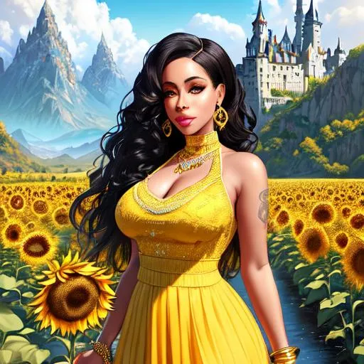 Cardi. B, Hyper realistic, detailed face,battlefield... | OpenArt
