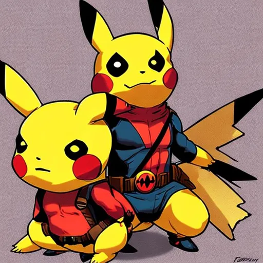 deadpool as pikachu