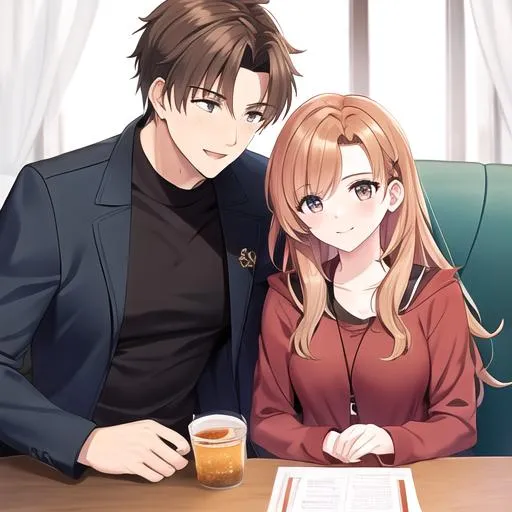 Caleb and Haley on a date | OpenArt