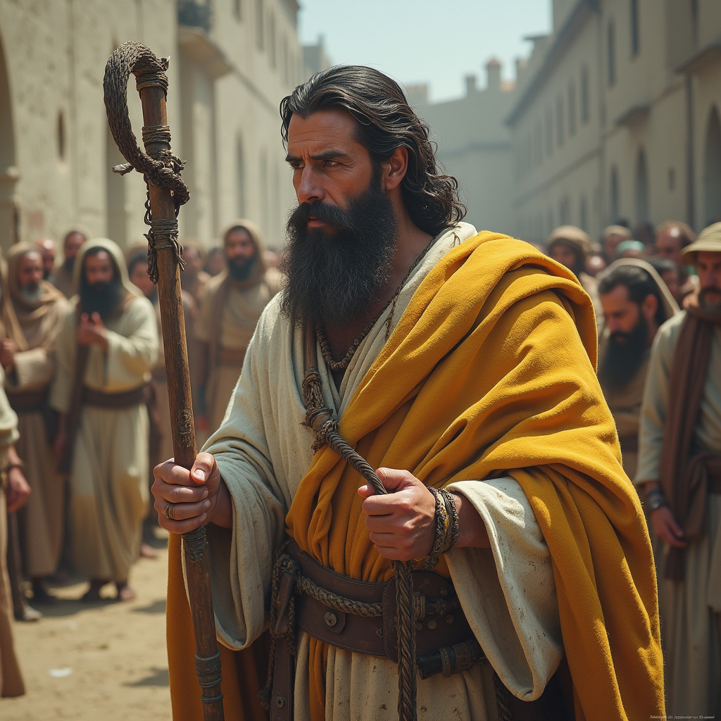 Arron's rod as described in the Old Testament