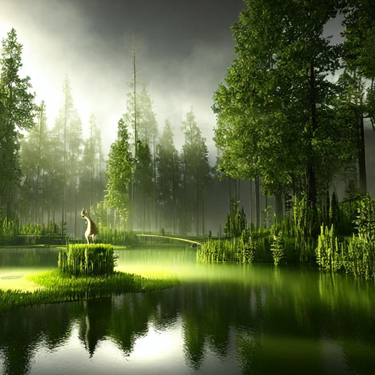 long shot professional 3d render, retro futuristic,... | OpenArt