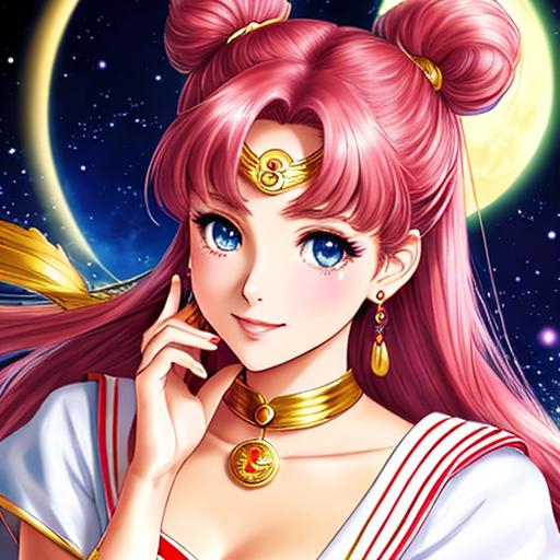 high quality, beautiful face, sailor moon, deviant a... | OpenArt