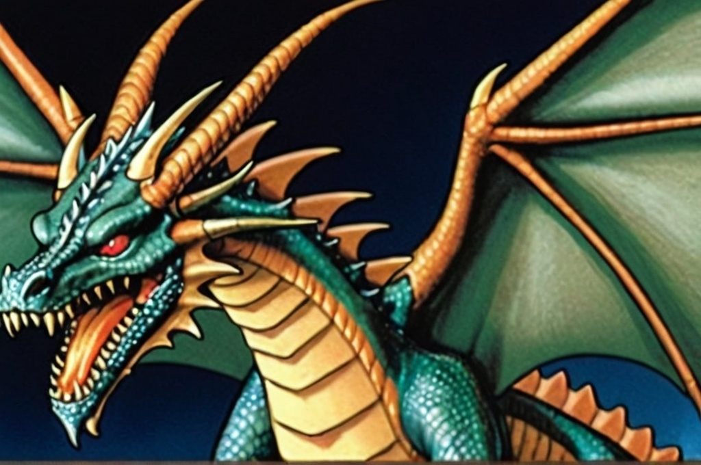 Realistic Shivan dragon