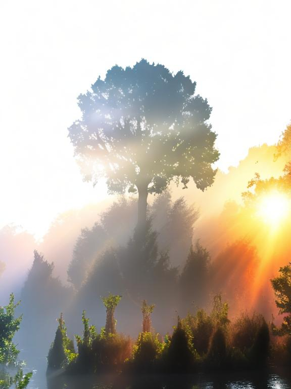 Trees floating | OpenArt