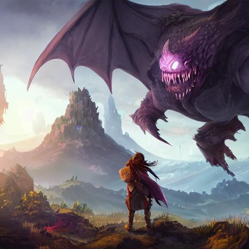 character artwork, 8k, deviantart, gigantic monster... | OpenArt