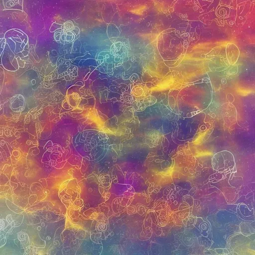 non concentric circles of different sizes, transpare... | OpenArt