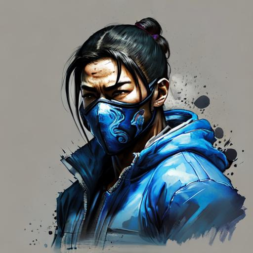 Shinobi ninja, Sub Zero from Mortal Kombat, (masterp...