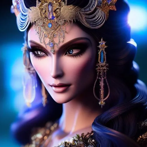 Insanely detailed photograph of an elaborate and eni... | OpenArt