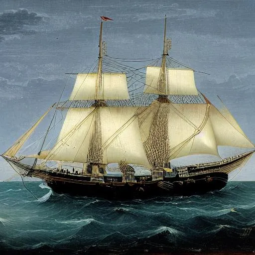 19th century ship
