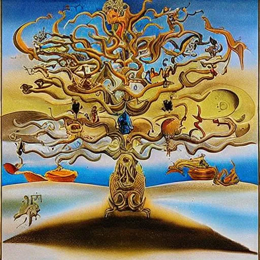 Dali style tree of life | OpenArt