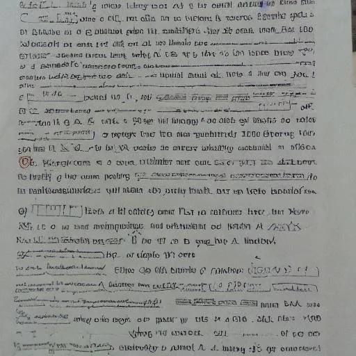 Ancient writing on a scrap of paper | OpenArt