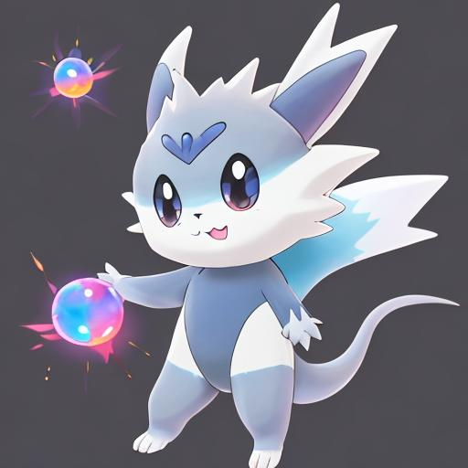 A Rock/Ghost-type fakemon that is based on happiness... | OpenArt