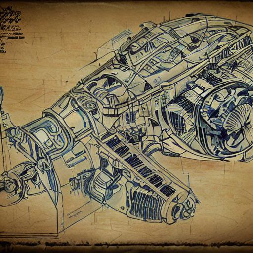 space ship schematics