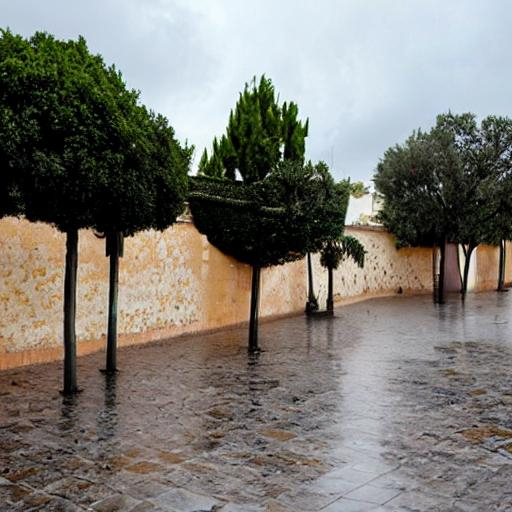 majorca rain