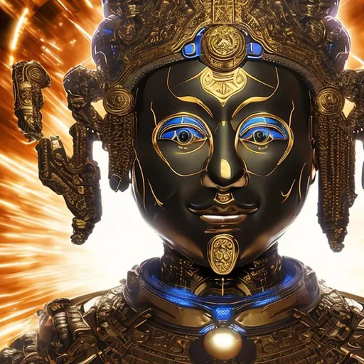 photo realistic portrait of a god mithras, standing... | OpenArt