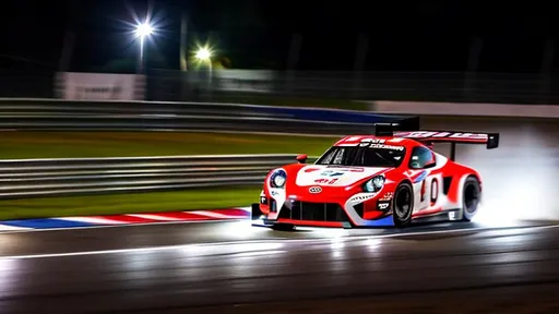 Mercedes GT3 car taking a corner at the Nurburgring...