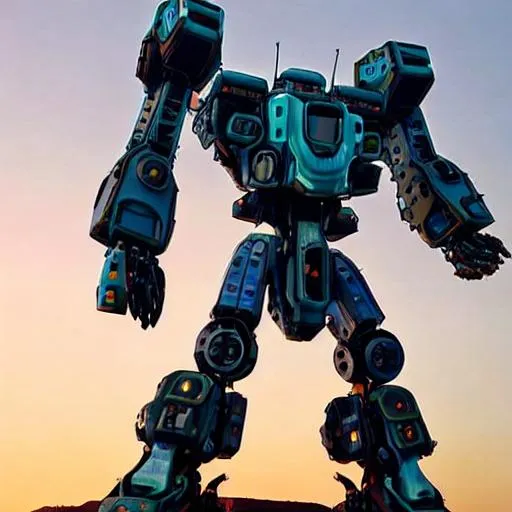 giant mech | OpenArt