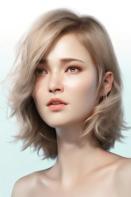 edgy. insanely beautiful 16 year old girl. short wav... | OpenArt