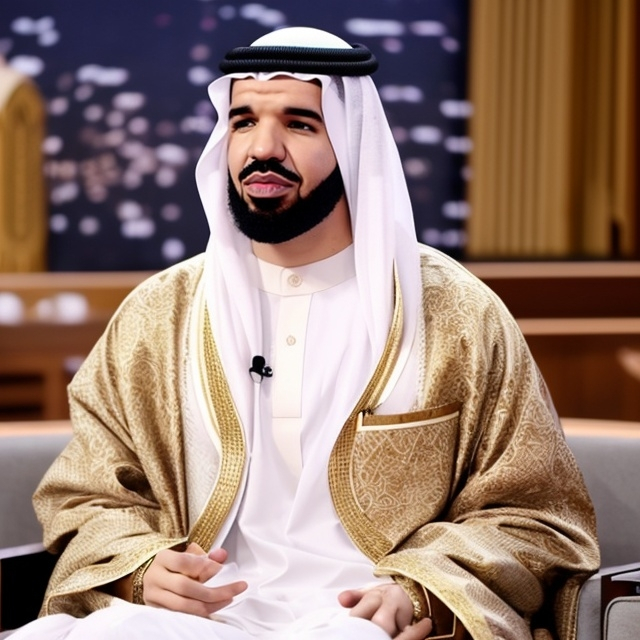 drake wears arab clothing, khaffeiyah, thawb, drake...