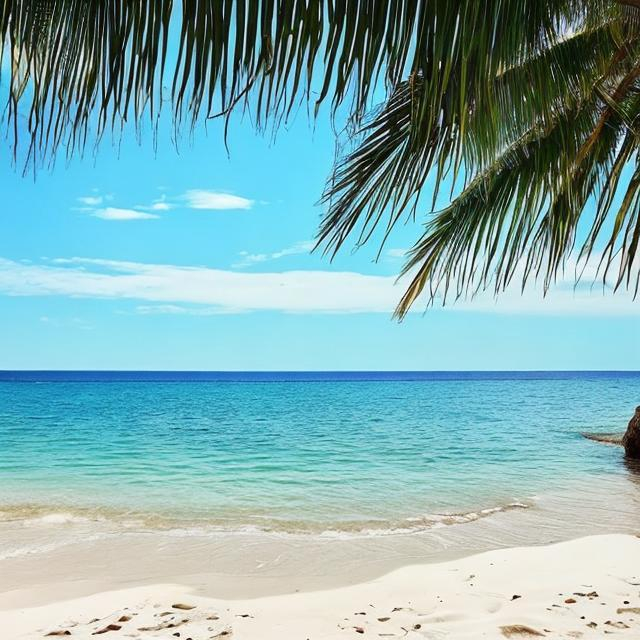 beautiful luxurious beach that is relaxing to look at