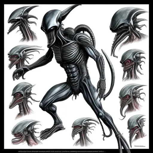 xenomorph anatomy | OpenArt