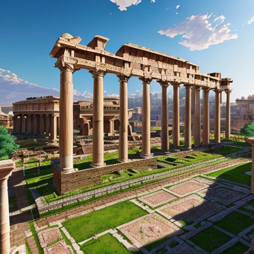 Ancient Rome, mystical palace, unparalleled masterpi... | OpenArt