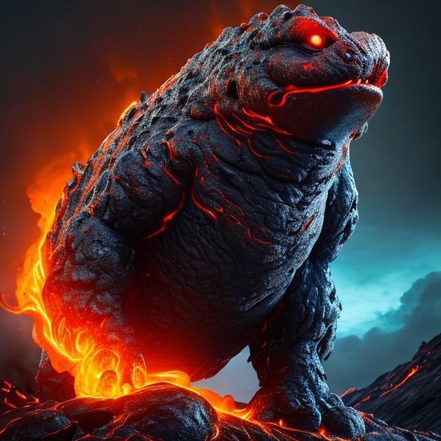 Lava Monster Godzilla