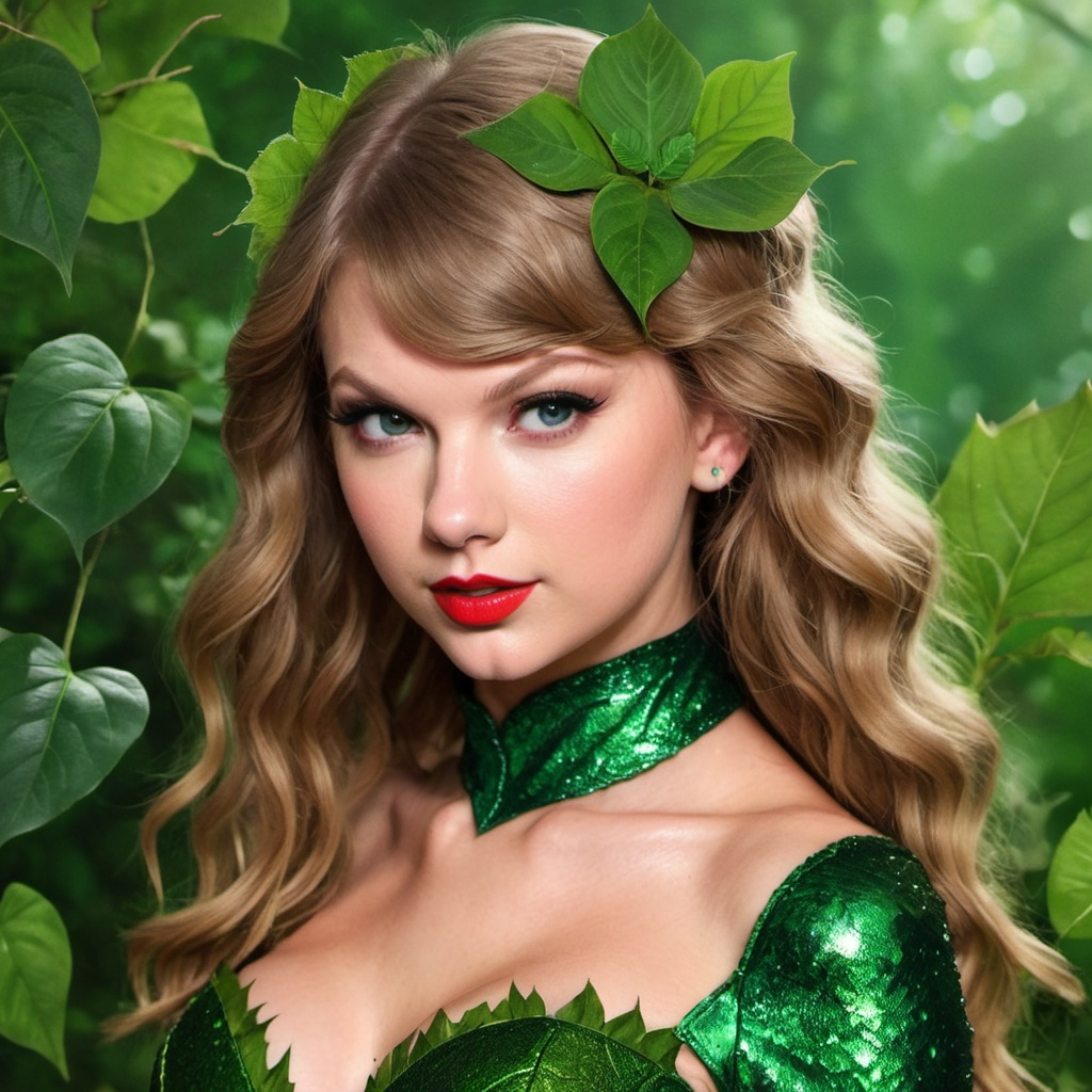 Taylor Swift as Poison Ivy