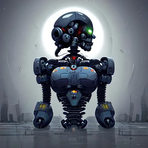 robot death machine surreal | OpenArt