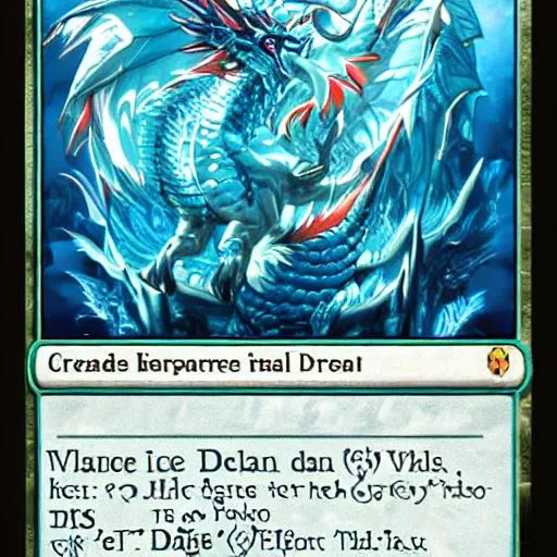 Ice dragon | OpenArt