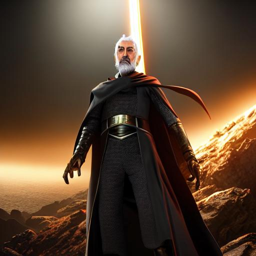 count dooku , UHD, HDR, 8K, RPG, UHD render, HDR ren... | OpenArt